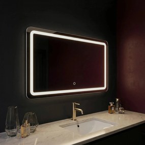 Tutumi Zrcadlo 100x60 cm s regulovatelným LED osvětlením HOM-01524