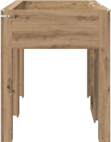 Patrová postel pro děti Artisanový dub 75 x 190 cm 3410474