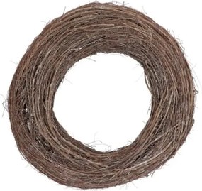 Šedý věnec z jilmových větví Elm Branch - Ø 40*10 cm