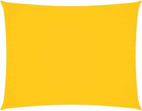 Stínící plachta oxfordská látka obdélníková 3,5 x 5 m žlutá 135600