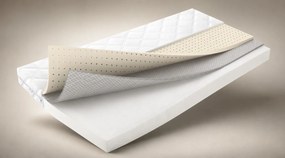 Dětská matrace LUX COMFORT FLORA 160x80x12 cm - pěna/latex