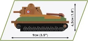 COBI 3093 II WW Somua S-35 / 99 kostek / 1:72 / od 6 let