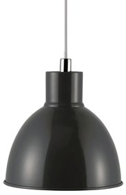 OnaDnes -20% Nordlux Antracitově šedé kovové závěsné světlo Pop 22 cm