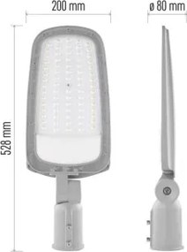 Emos lighting LED veřejné svítidlo SOLIS 70W, 8400 lm, neutrální bílá, IP65 1536020002