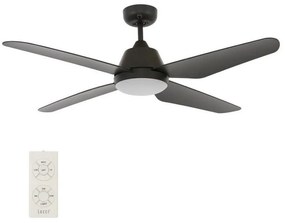 Lucci Air 212998 - LED Stropní ventilátor ARIA LED/18W/230V černá + DO