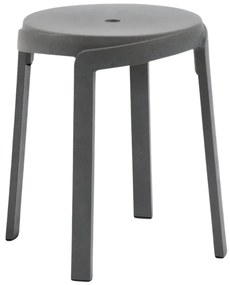 OnaDnes -20% Nardi Šedá plastová zahradní stolička Stack Mini 36,5 cm