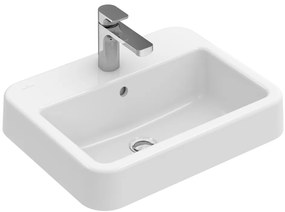 Villeroy & Boch ARCHITECTURA - Zapuštěné umyvadlo, 560x440x180 mm, s přepadem, bílá alpin CeramicPlus 419355R1