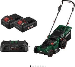 Parkside Aku sekačka Prma 40-Li E3 2x Smart 4Ah a rychlonabíječka