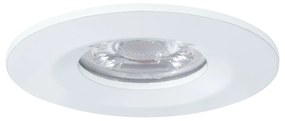 Paulmann 94298 Nova Mini, bílá bodovka, 1x4W LED 2700K, prům. 6,5cm, IP44