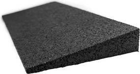 Gumový nájezd ASLON 50 x 20 cm, výška 4,3 cm, černá
