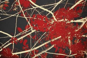 Vliesová fototapeta Dimex Červené květy XL-229 330x220 cm