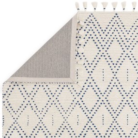 Tribeca Design Kusový koberec Livan Cream Blue Diamond Rozměry: 200x290 cm