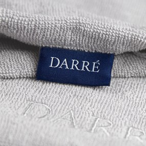 Bavlněný froté turban do sauny a wellness Comfort světle šedý
