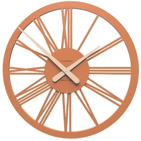 Designové hodiny 10-114 CalleaDesign 45cm (více barevných variant) Barva terracotta (cihlová)-24