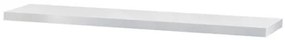 Autronic Nástěnná polička Nástěnná polička 120cm, barva bílá. Baleno v ochranné fólii. (P-002 WT2)