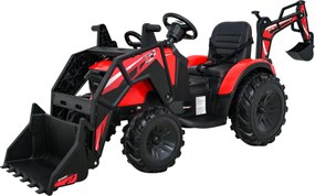 Ramiz Traktor s přívěsem 720-T červený