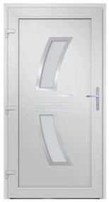 Vchodové dveře antracitové 108 x 200 cm PVC,  3187934