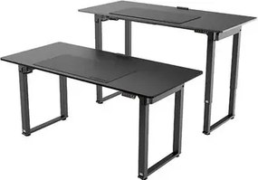 ULTRADESK Uplift černá / Herní stůl / 160 x 75 x 74 - 116 cm / nastavi