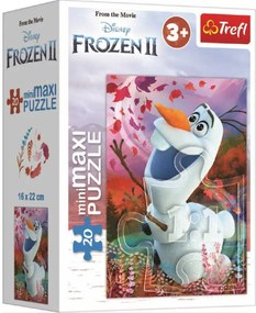 Trefl TR PUZZLE MiniMaxi Frozen 2 (Ledové Království) 16x22cm 20 dílků 4 druhy tr56022