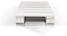 Konferenční stolek Palette obdelníkový 60x90 masiv bílý