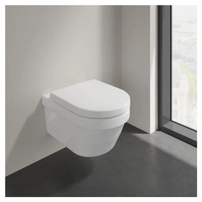 Villeroy & Boch Villeroy &amp; Boch ARCHITECTURA - WC mísa bezrámová, 530x370 mm, závěsný model, DirectFlush, bílá alpin 5684R001