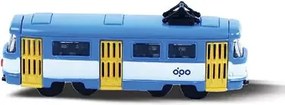 RAPPA Tramvaj kovová mini DPO Ostrava 8.5 cm / od 3 let