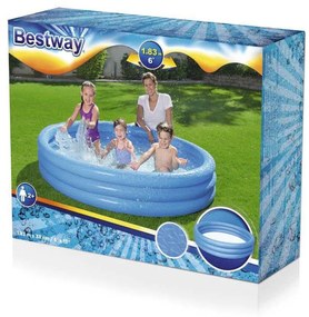 BESTWAY dětský nafukovací bazén 183x33 cm modrá