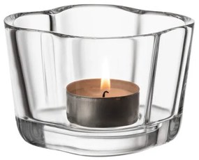 Iittala Svícen na čajové svíčky Aalto, 60 mm, clear