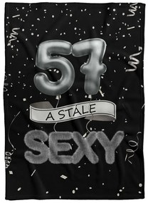 Deka Stále sexy – Černá (věk: 57, Podšití beránkem: NE)