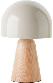 Brilliant - Stolní lampa NALAM 1xE14/40W/230V béžová/jasan