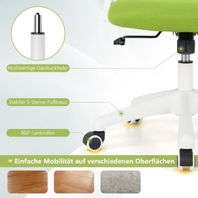 Costway Ergonomická kancelářská židle se sklopnými područkami