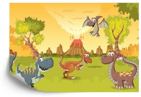 Fototapeta Pohádkoví Dinosauři Omyvatelný vlies 180x120