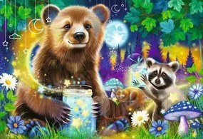 Ravensburger Puzzle: Kamarádi z kouzelného lesa / 2x24 / od 4 let