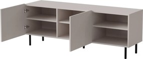 TV stolek Paxos 150 cm kašmír/černý
