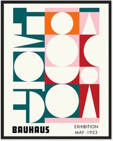 Zarámovaný digitální tisk Bauhaus Exhibition May 1923