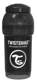 Twistshake Kojenecká láhev Anti-Colic 180 ml Pastelově růžová