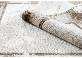 Luxusní kusový koberec akryl Joel béžový 100x200cm