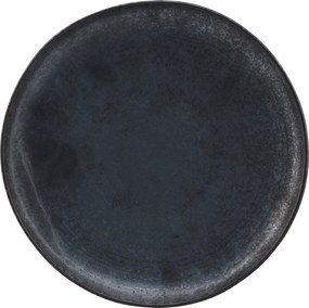 Jídelní talíř Pion černo-hnědý