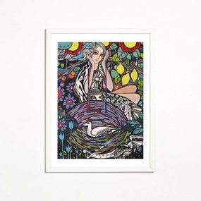 Yulia Novikova | Návyky Rám: Černý, Velikost: 60 x 40 cm