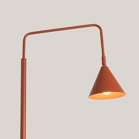 Sollux Lighting Stojací lampa NOX okrově červená