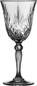 Skleničky v sadě 4 ks na víno 270 ml Melodia – Lyngby Glas