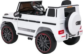 Elektrické autíčko Mercedes G63 AMG LIFT bílé