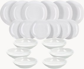Sada porcelánového nádobí Delphi, pro 6 osob, 18 dílů