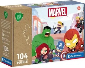 Clementoni Play For Future PUZZLE Marvel: Avengers / 104 dílků / od 6