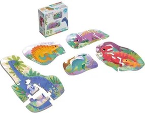 KukiKuk 80006 Véééliké puzzle Dinosauři / od 2 let
