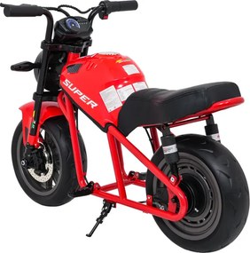 Elektrická motorka SUPERMOTO červená