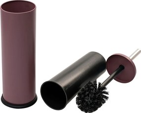 WC kartáč Classic Matte, růžová/s chromovými prvky