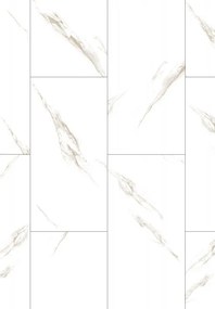 Mexen River White  vinylové panely 610 x 305 mm SPC 6,5 mm, podložka IXPE 1,5 mm, 4 V-drážka, Jazz White