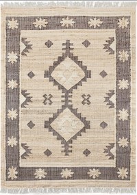 Diamond Carpets India, Ručně vázaný kusový koberec Serenade 2339 Natural, 200x290, béžová, chodba / předsíň