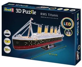 3D Puzzle Revell 00154 - RMS Titanic (LED Edition)